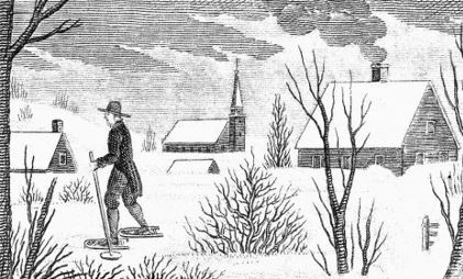 “The Great Snow” In 1717 Inflicted Extreme Hardship On The Colonists ...