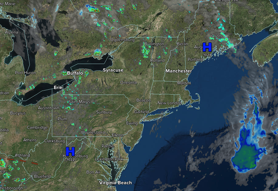A Quiet Early Fall Evening – NY NJ PA Weather