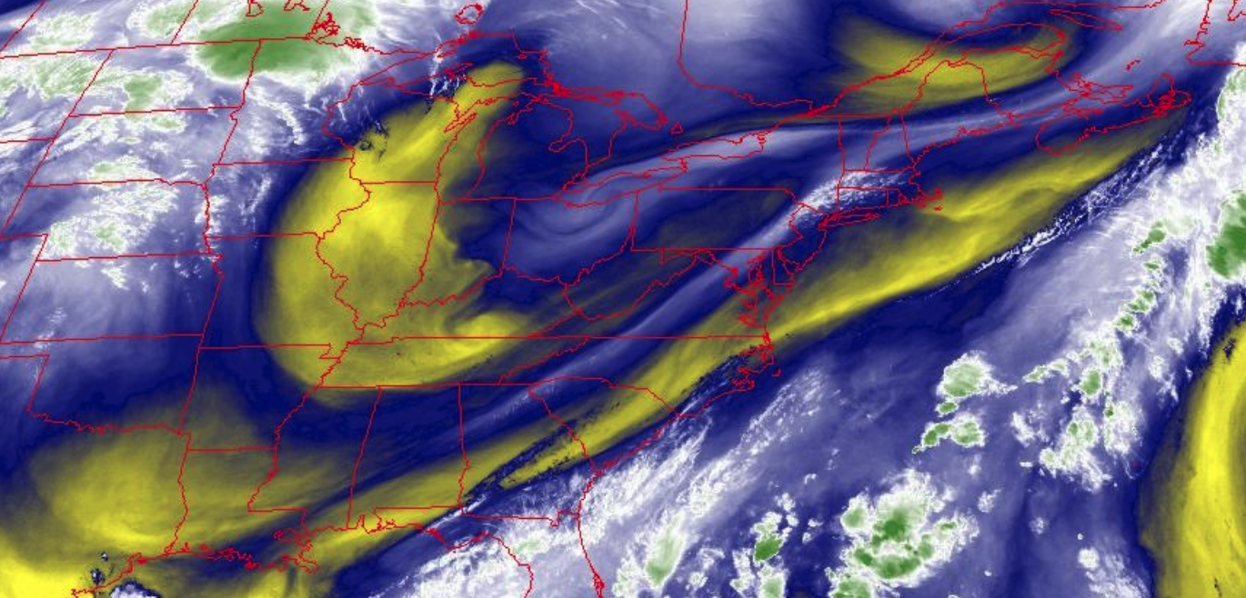 Long Wave Trough Axis Approaches – NY NJ PA Weather