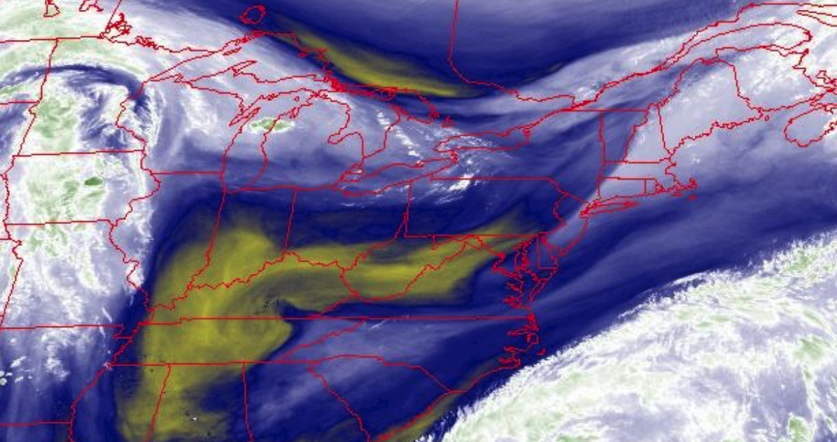 Trough Axis Passes Over The Region – NY NJ PA Weather