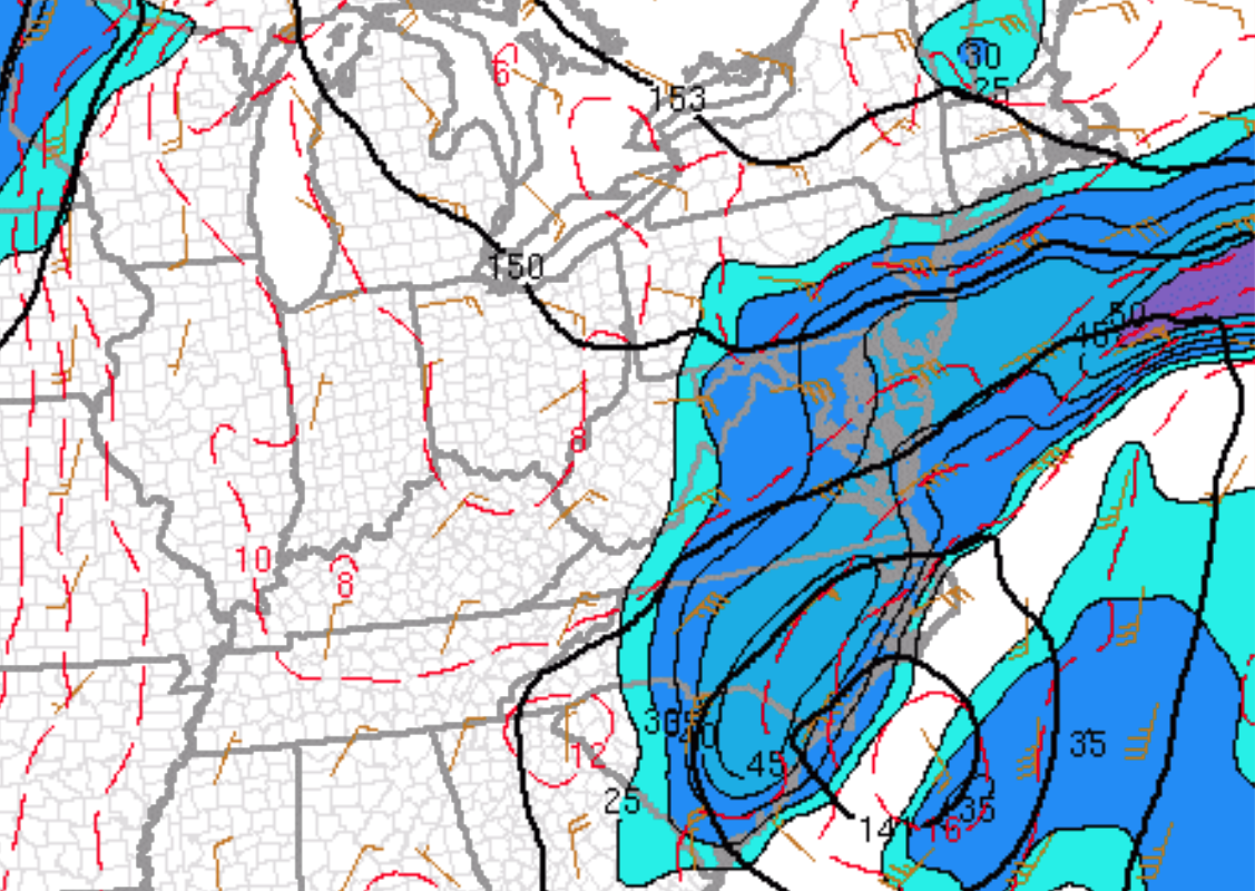 Intensifying 850 MB Jet On The Way – NY NJ PA Weather