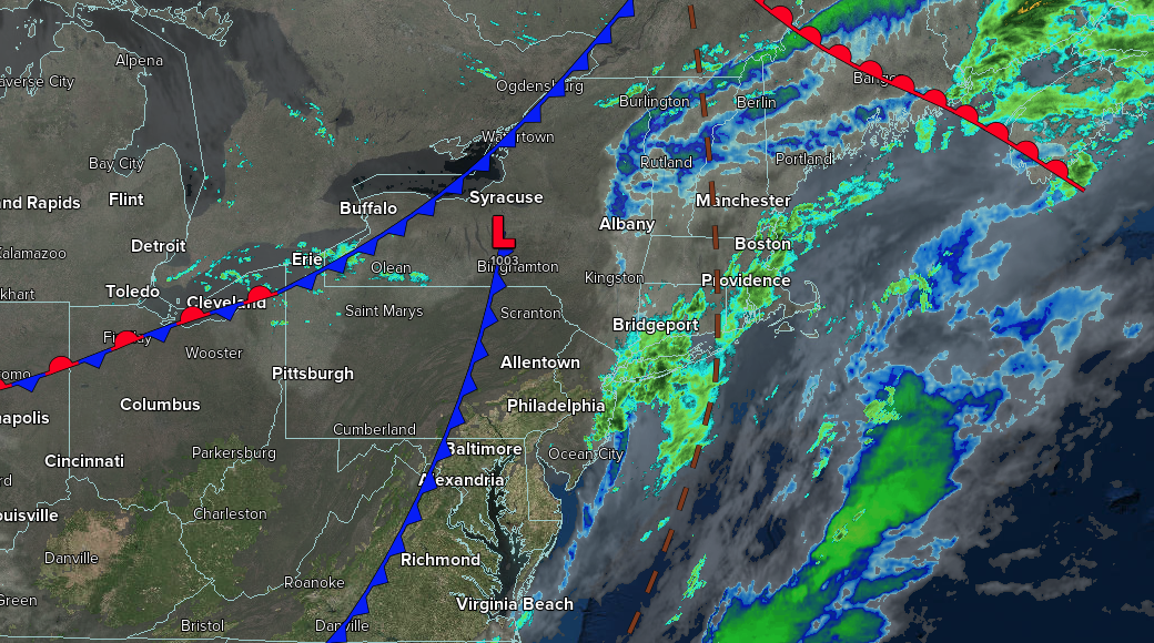 Pleasant Conditions This Afternoon – NY NJ PA Weather