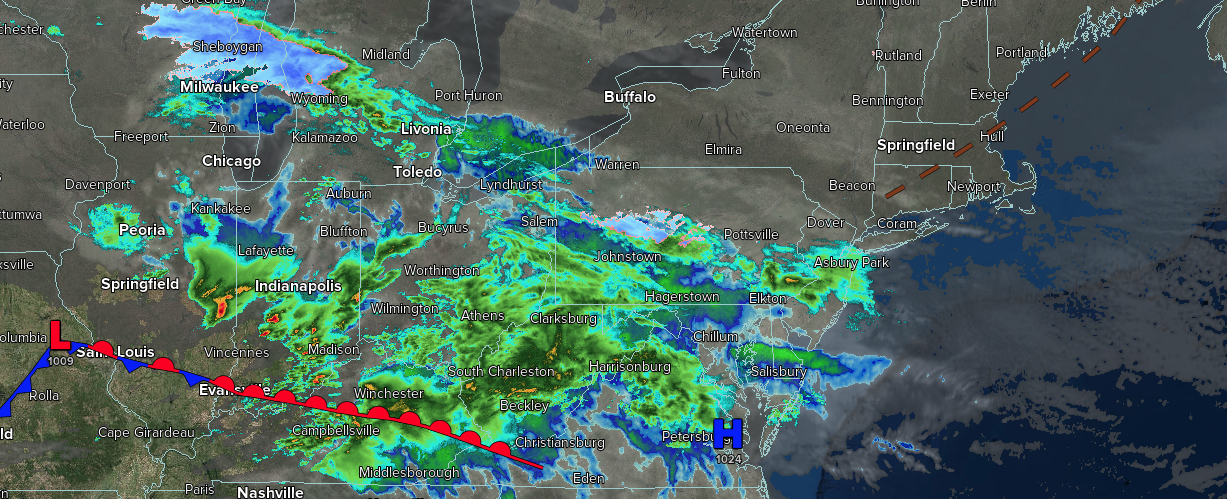 An Interior Wintry Mix On The Way – NY NJ PA Weather