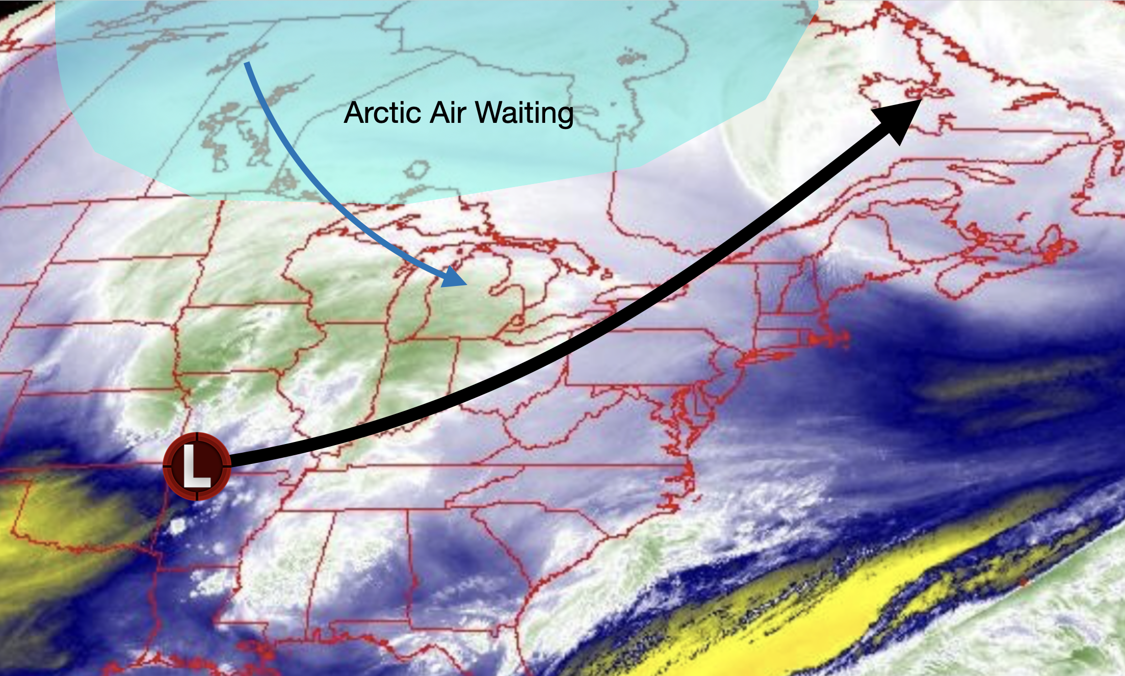 Shortwave Ridge Ahead Of Next Step Down – NY NJ PA Weather