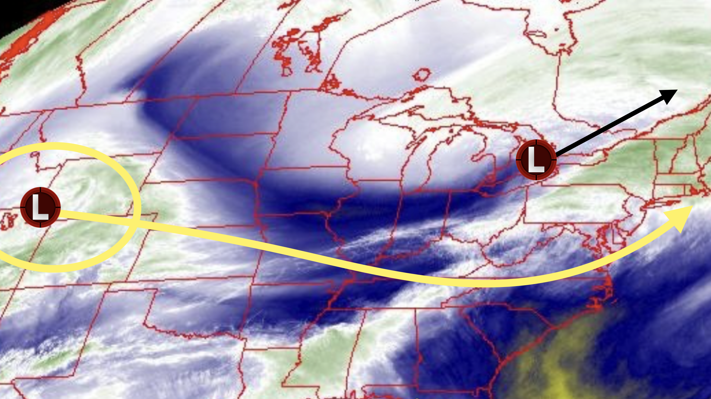 Polar Shortwave Brings Rain/Snow Mix – NY NJ PA Weather