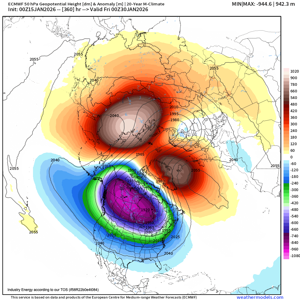 Polar Vortex Forecasts Remain Impressive – NY NJ PA Weather