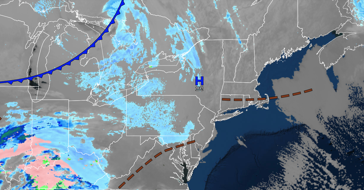 Increasing Clouds Give Way To Scattered Snow Showers – NY NJ PA Weather