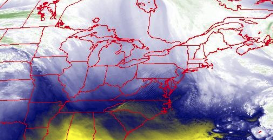 Inverted Trough Lifts Through Long Island – NY NJ PA Weather