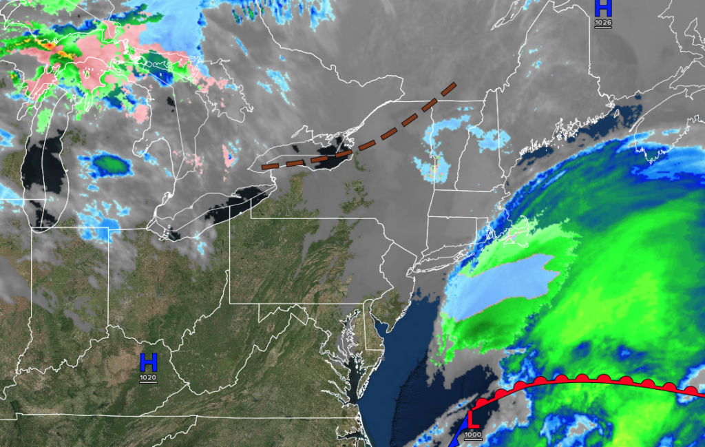 Gradual Clearing As High Pressure Builds In – NY NJ PA Weather